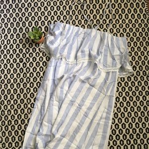 English Factory | Dresses | Nwt English Factory Blue And White Striped ...